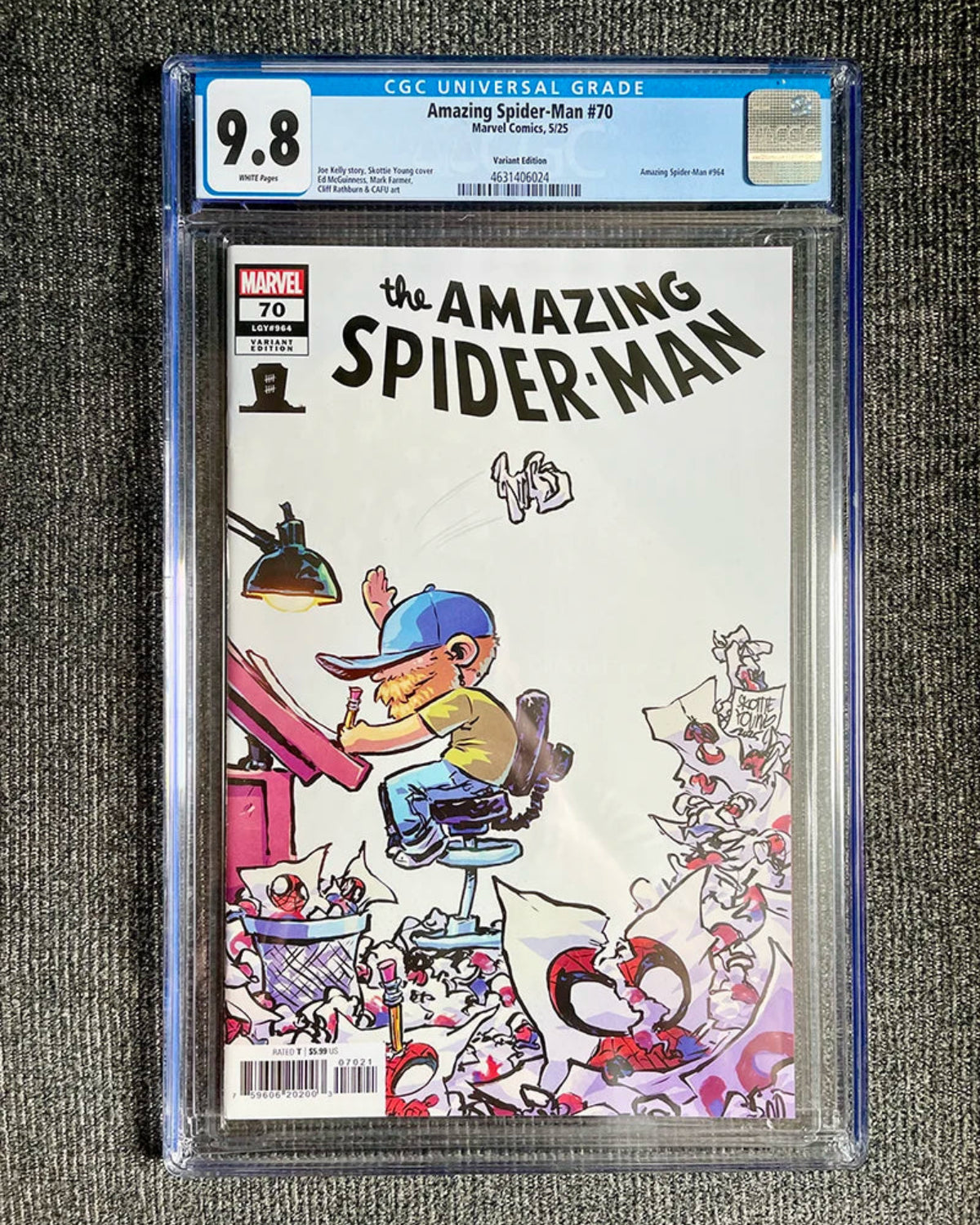 Amazing Spider-Man #70 CGC 9.8 | 2025 Skottie Young Variant | Modern ...